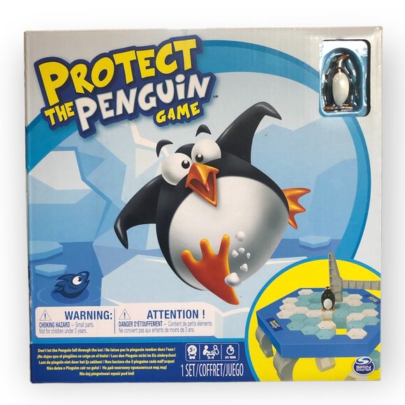 Spin Master | Toys | New Protect The Penguin Game By Spin Master Dont ...
